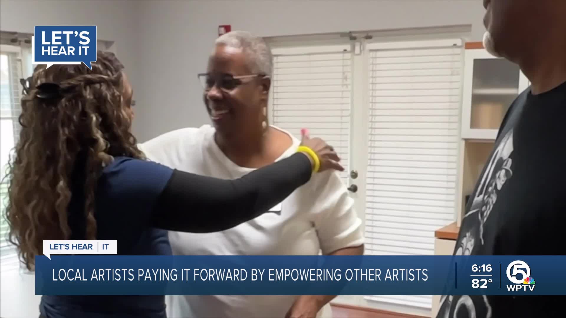 Local artists reconnect with WPTV 10 years later to share their ongoing ...