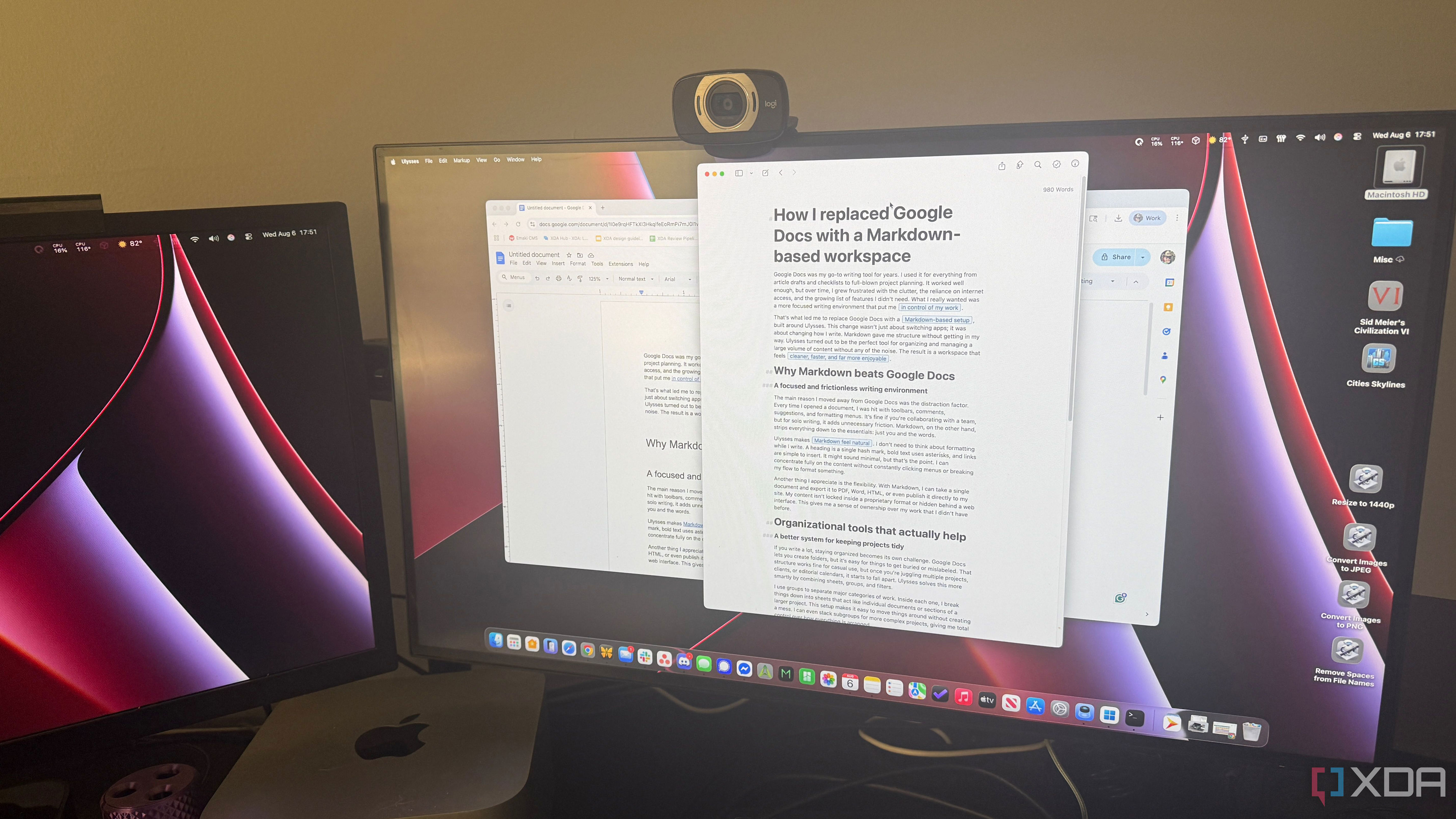 5 productivity apps that made my NAS more useful than Google Workspace