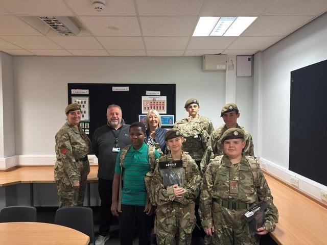 Boost for Army cadets as councillors provide new equipment
