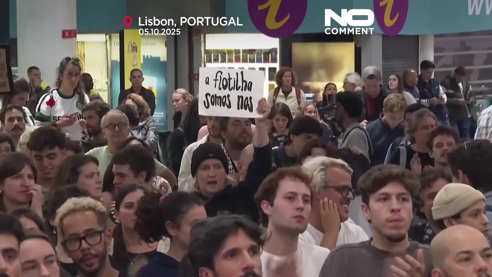 Spanish activists arrive home after Israel intercepts Gaza aid flotilla