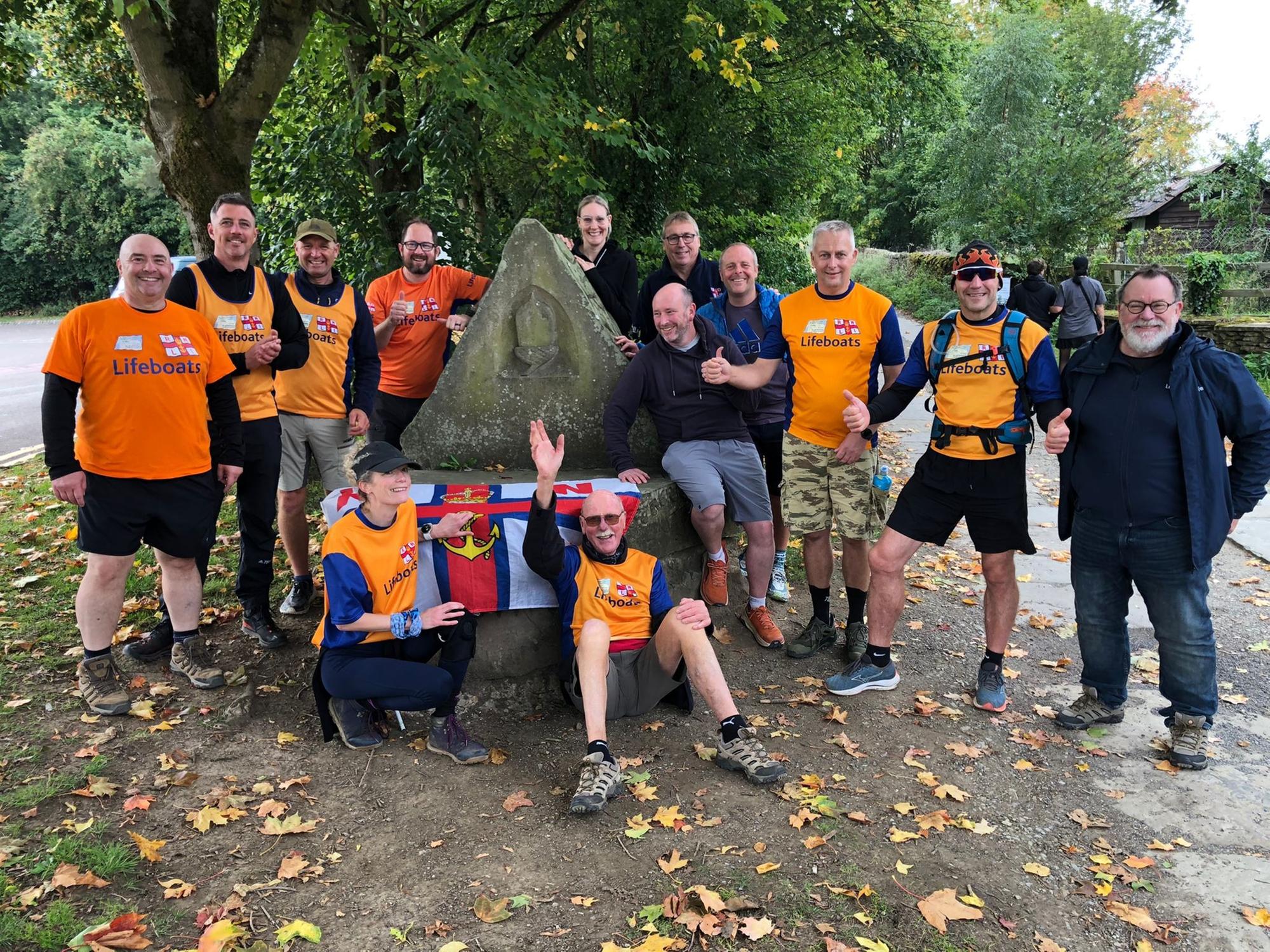 Scarborough RNLI crew conquer Cleveland Way in epic 110 mile Challenge
