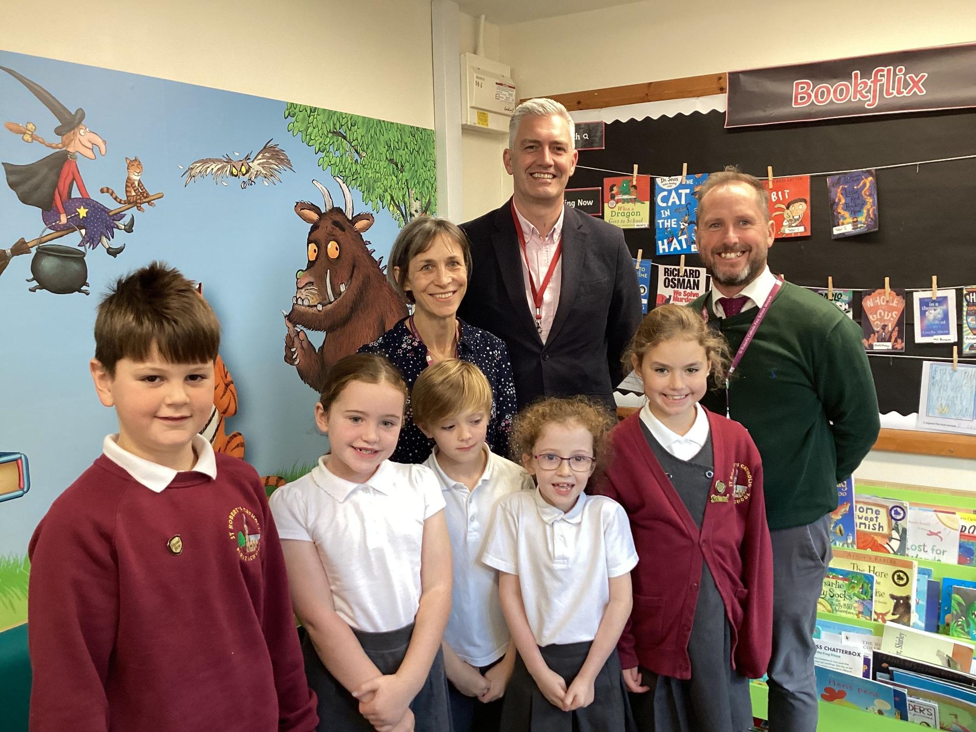 Morpeth pupils’ letters lead to MP visit on climate action