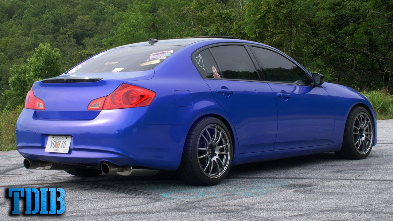 600HP big turbo Infiniti G37x review proves Q60’s granddaddy