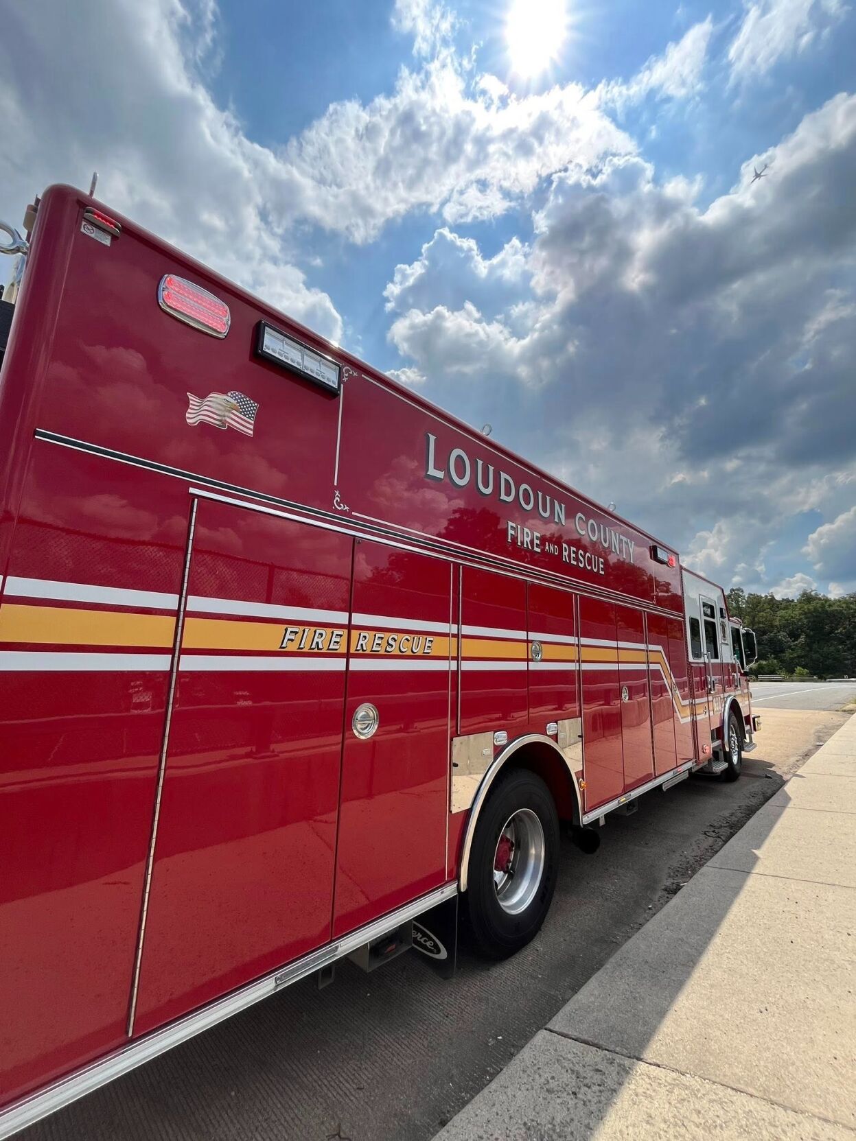 Three hospitalized after Sterling rehab center fire