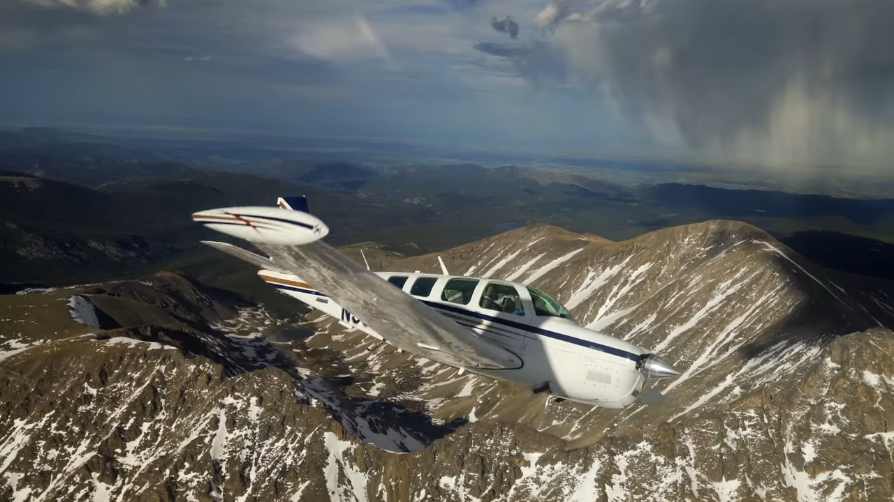 Flying Through Storms Over Alaska and Russia