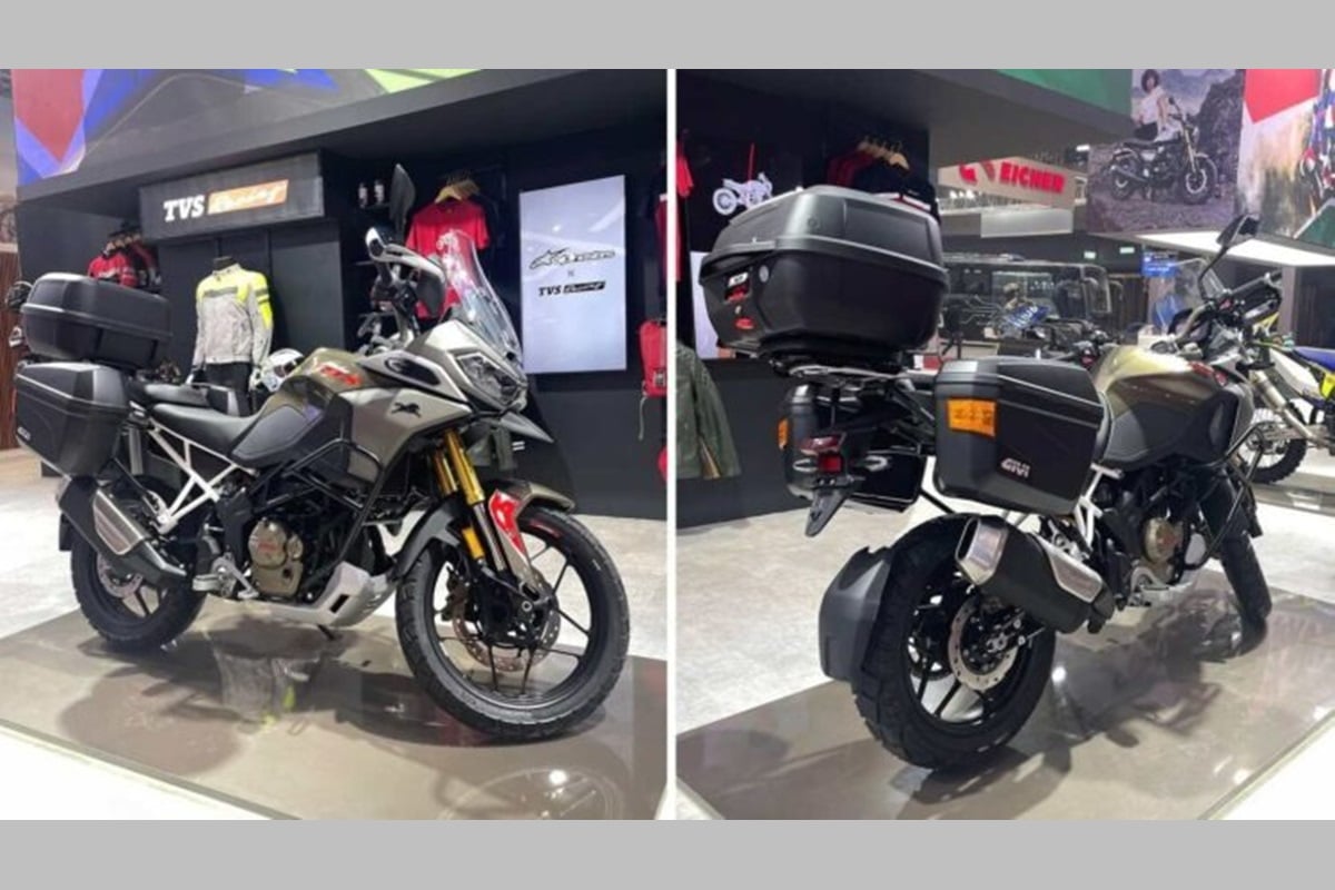 TVS Apache RTX 300, l'entry level ADV che sfida KTM e Royal Enfield