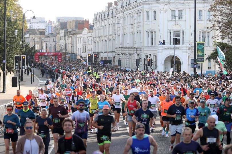 Female runner suffers cardiac arrest and collapses during Cardiff half ...