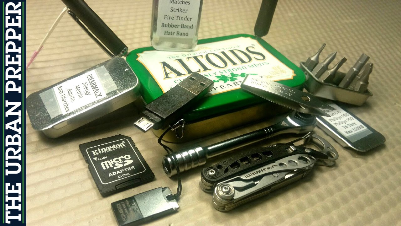 Magnetically modifying your Altoids tin for clever prepper hacks