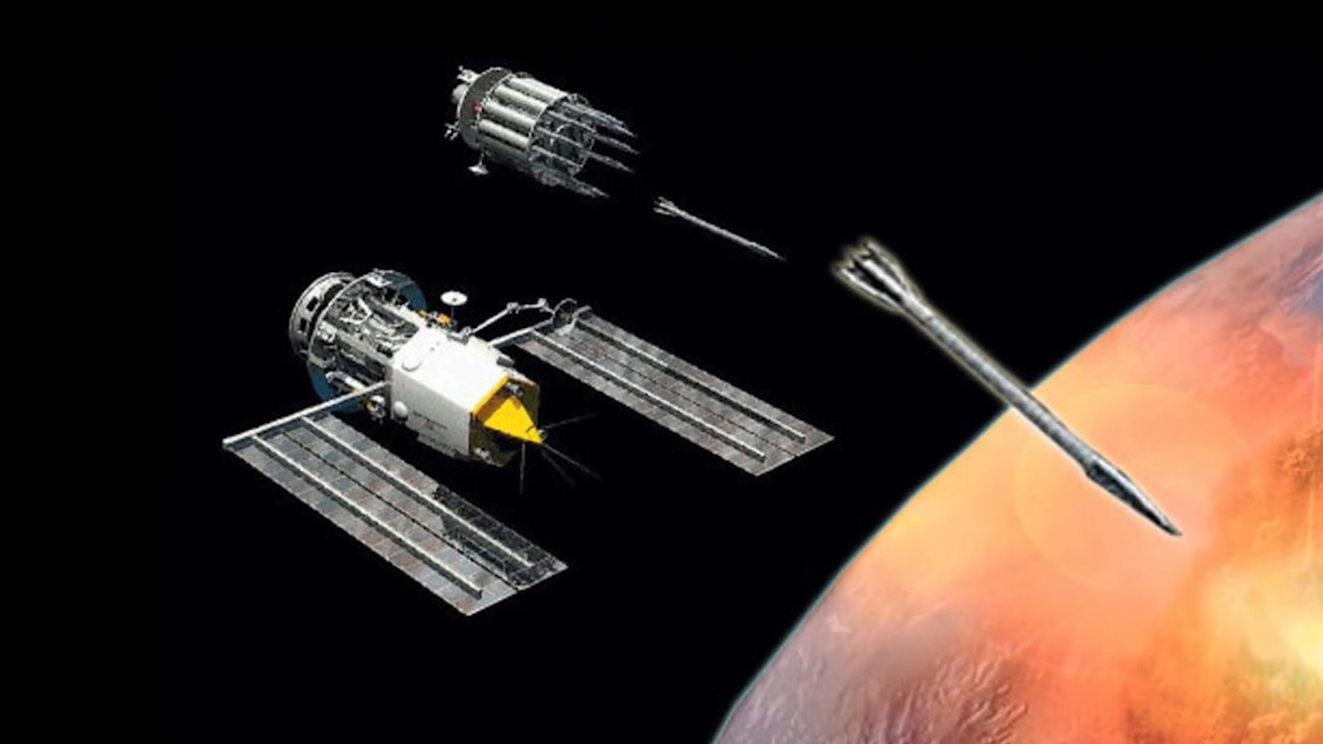 The Telephone-Pole Sized Steel Rods Dropped from Space