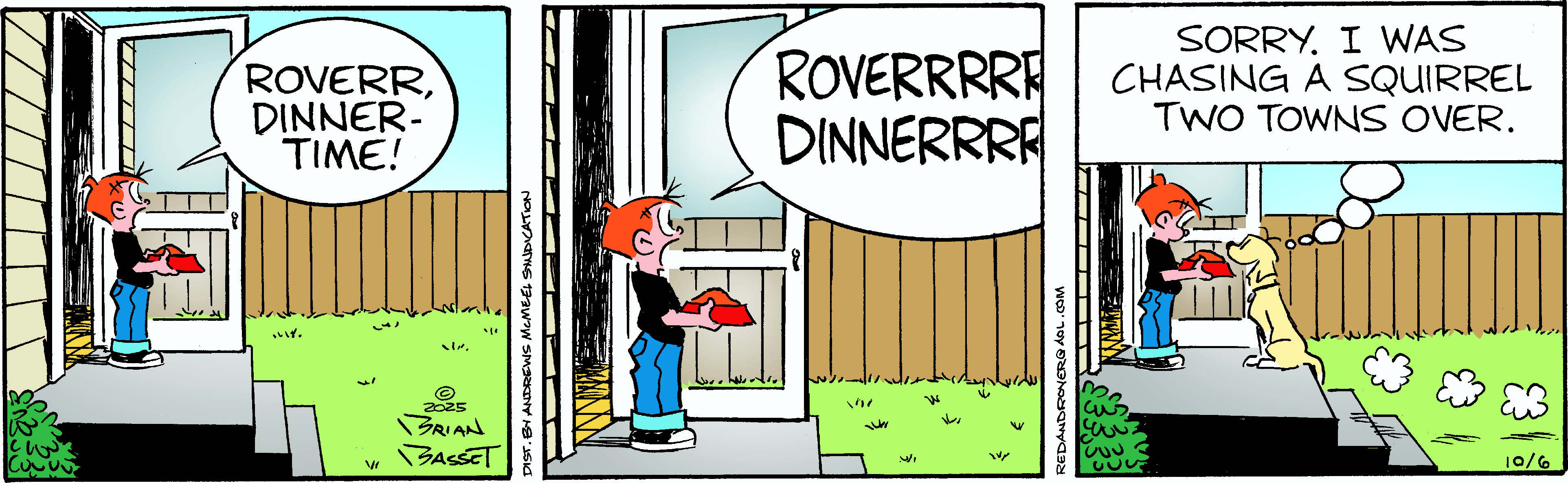 Red and Rover by Brian Basset