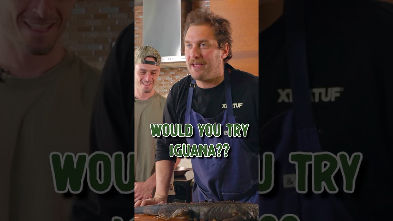 Cook iguana for tender, delicious flavor