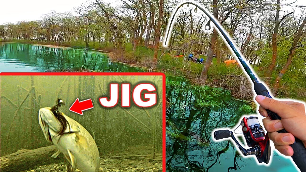 Bed fishing with homemade jigs delivers unbelievable catch