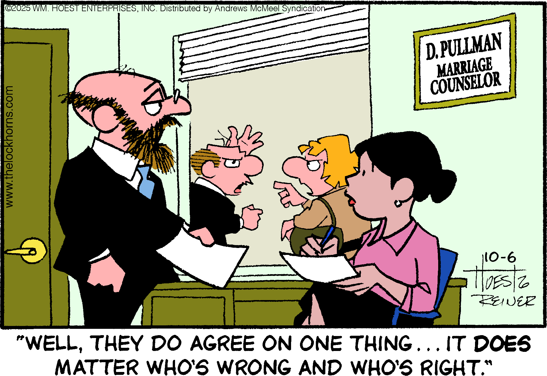 The Lockhorns by Bunny Hoest and John Reiner