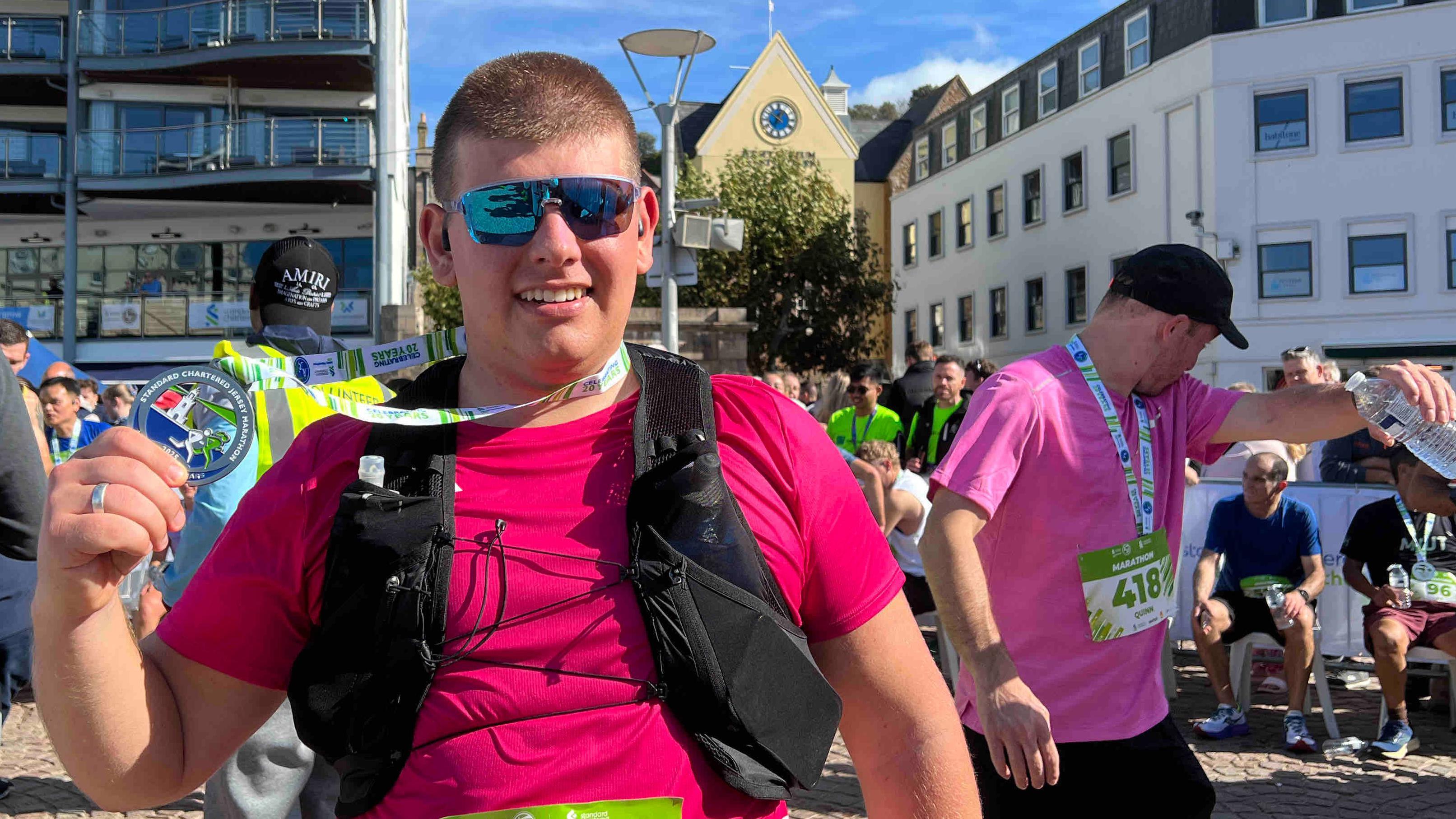 Meant the world, says first-time marathon runner