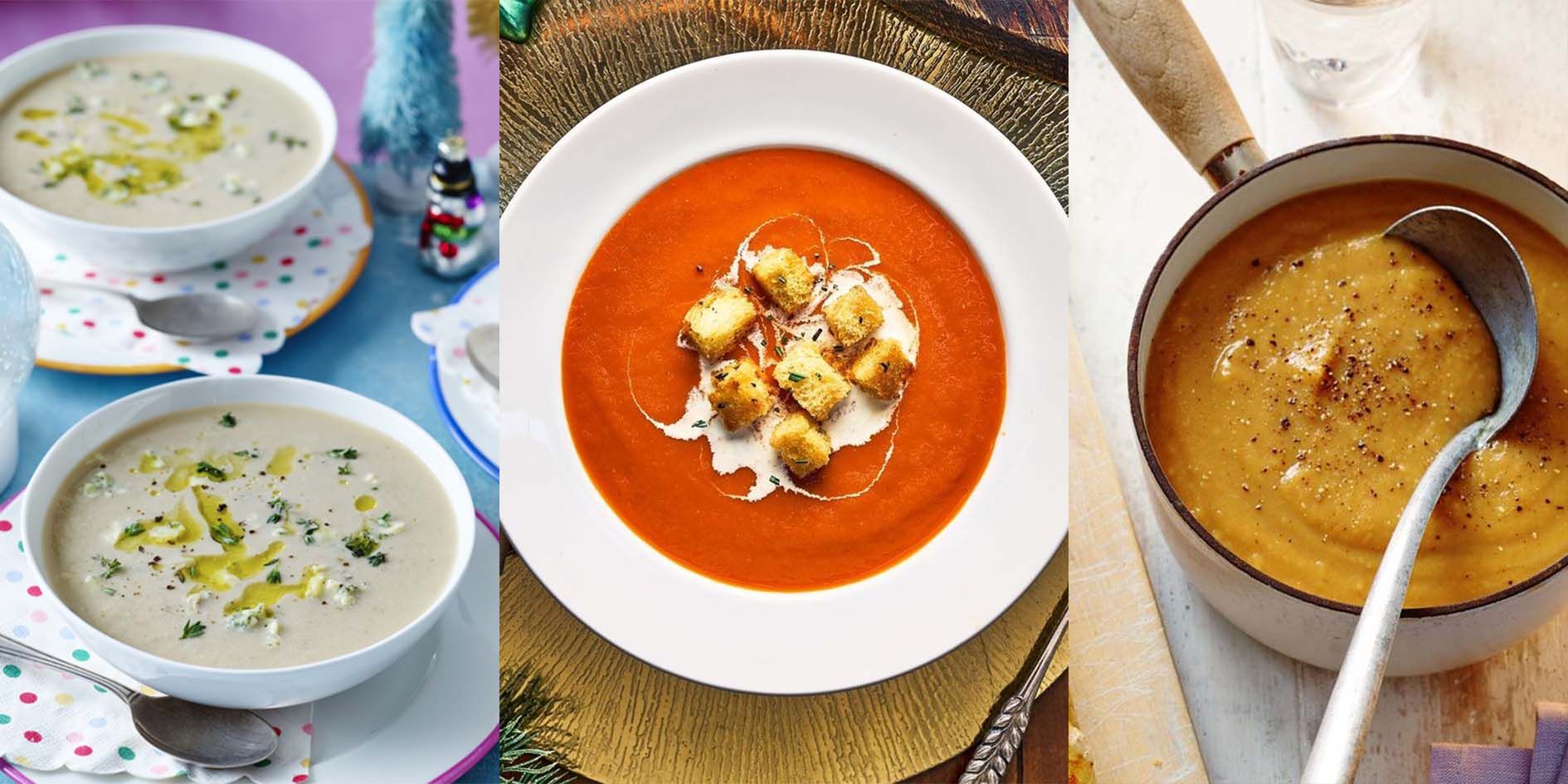 Our favourite vegetarian soup recipes for the cosy months