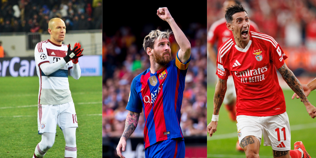 15 Greatest Right-Wingers in Football History (Ranked)