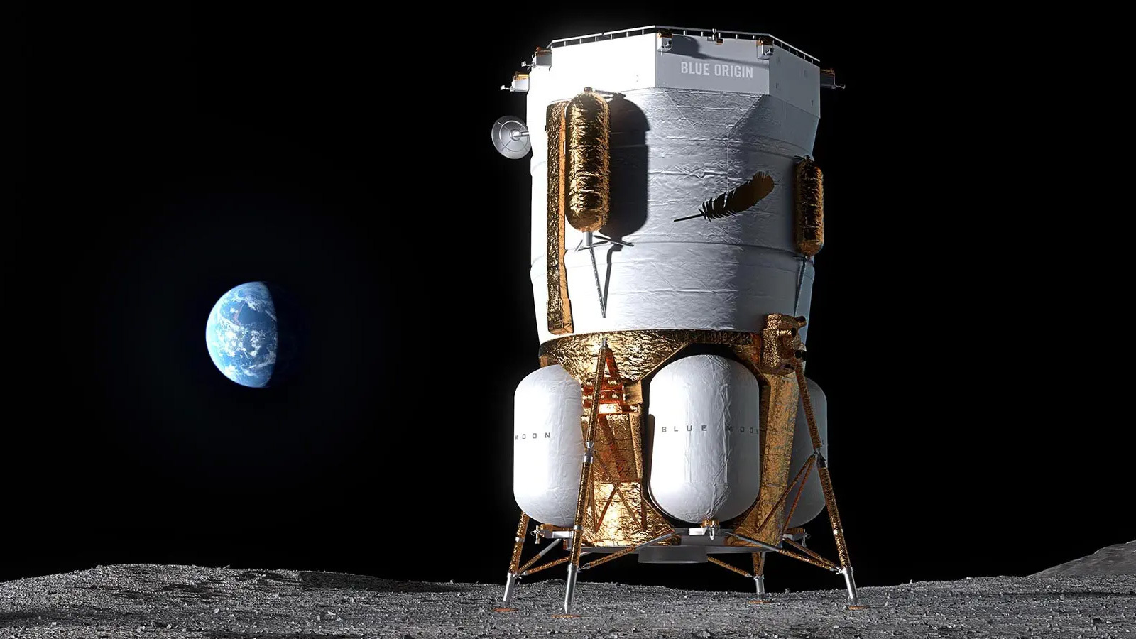 NASA Could Use Blue Origin's Lander for Artemis III if Starship Fails