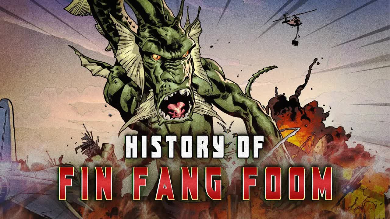 History of Fin Fang Foom (Marvel villain)