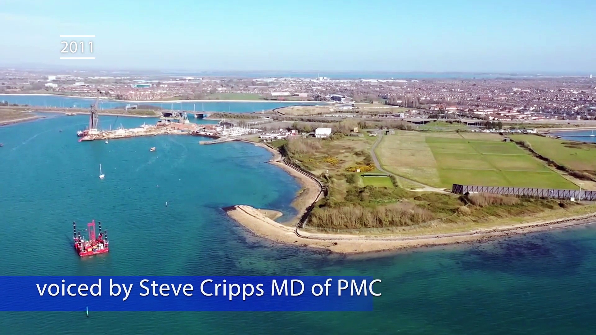 Ground breaking ceremony for Tipner West housing site