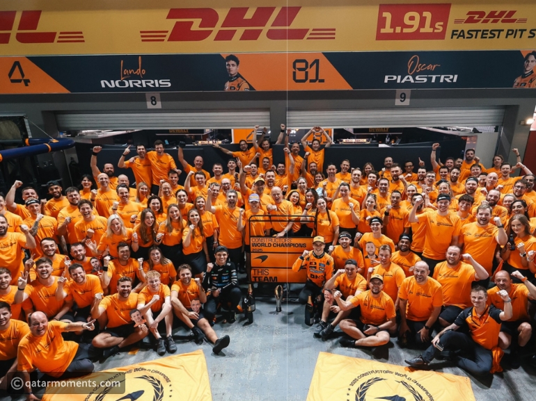 F1: McLaren Wins Constructors Championship for 2025
