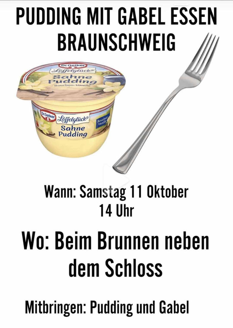 Germans eat dessert with forks in bizarre trend