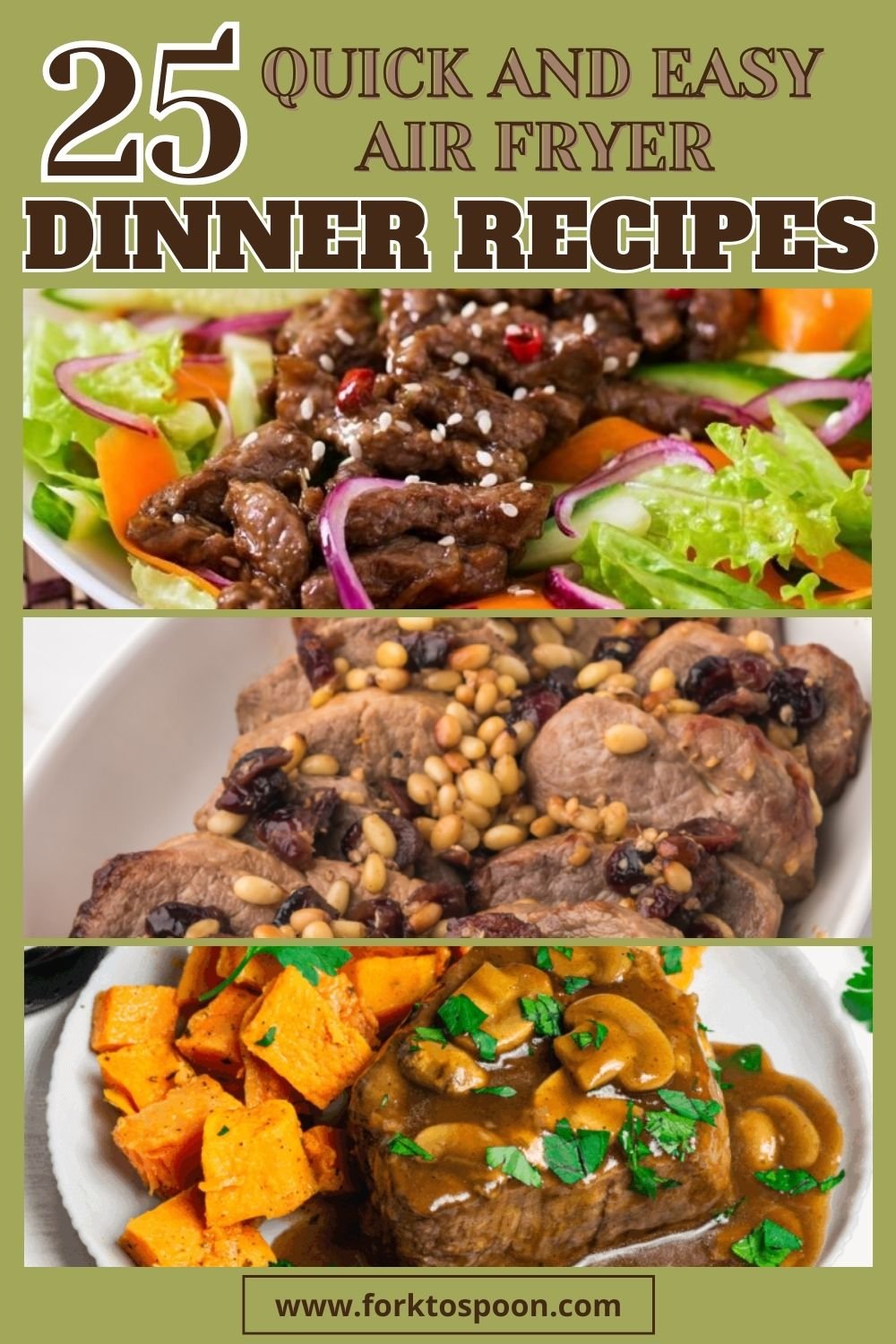 25 Quick and Easy Air Fryer Dinner Recipes For Busy Weeknights