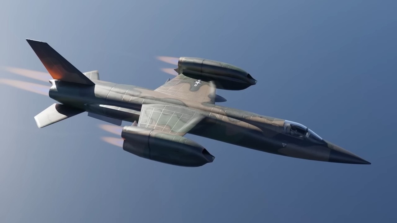 The Vertical Fighter Jet With Eight Engines That Shocked the World