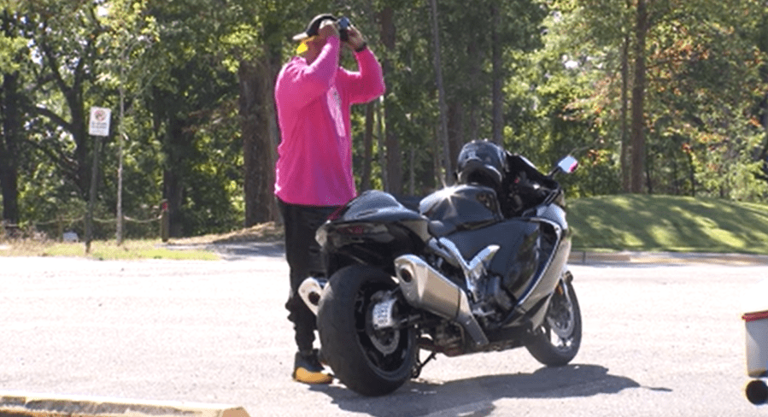 North Carolina motorcycle clubs gather for pink bike ride as fundraiser ...