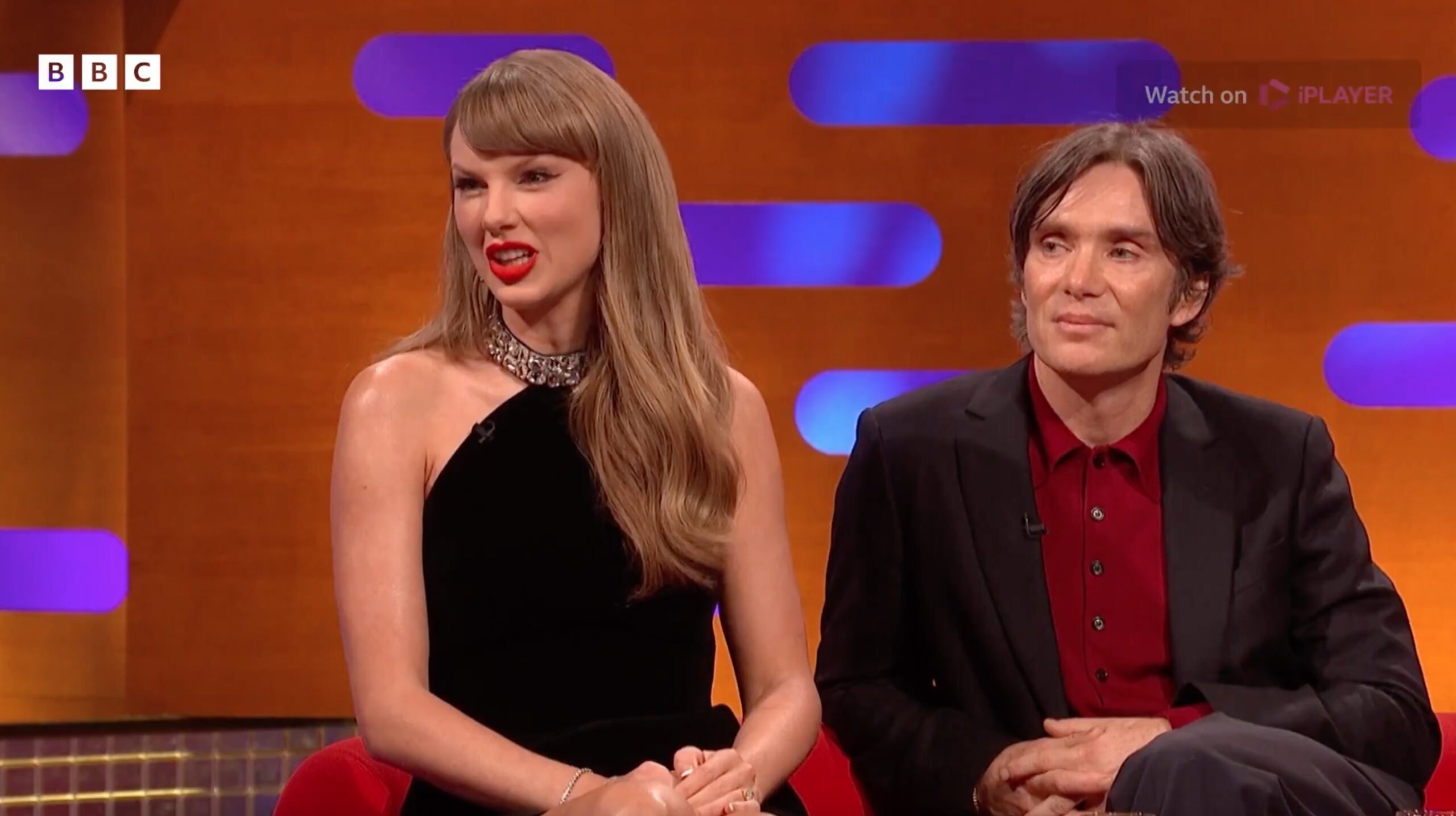 Taylor Swift Flashes Engagement Ring, but It’s Cillian Murphy’s Reaction That’s Raising Eyebrows