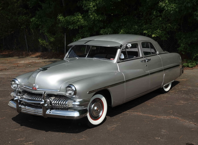 1951 Mercury Eight Sport Sedan Crosses the Block at Raleigh Classic ...