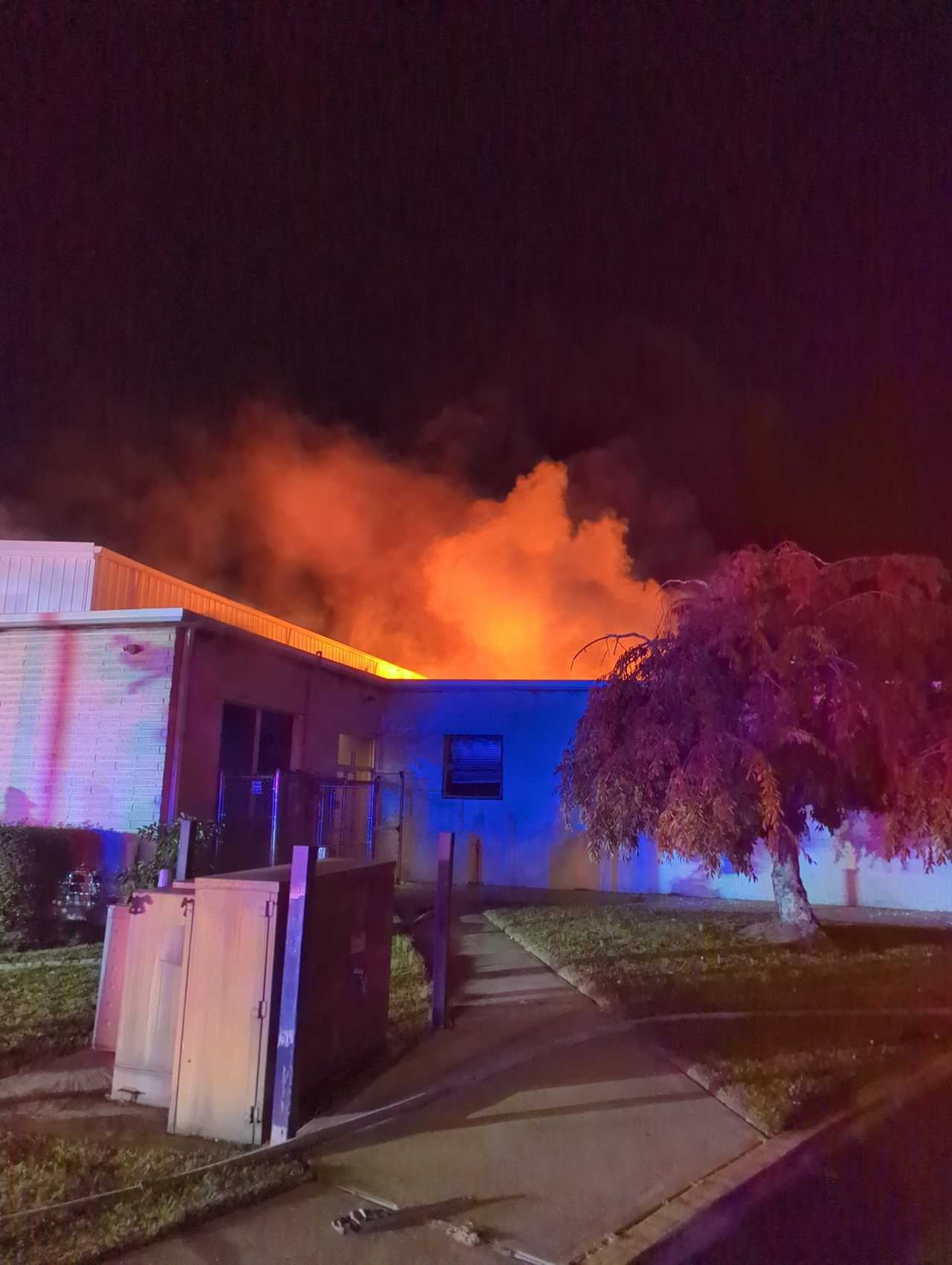 Fire Damages Lakewood Elementary School
