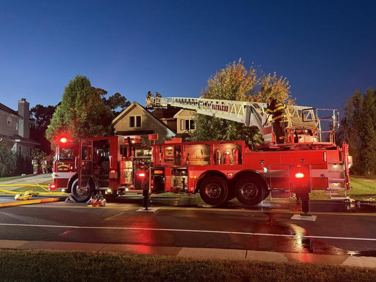 Waunakee Fire Department responds to fire in Town of Westport