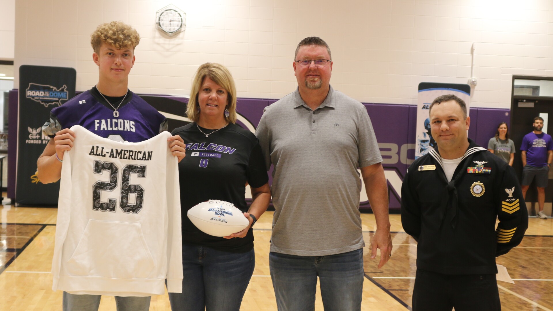 Athlete Jaxx DeJean Honored as a 2026 Navy All-American