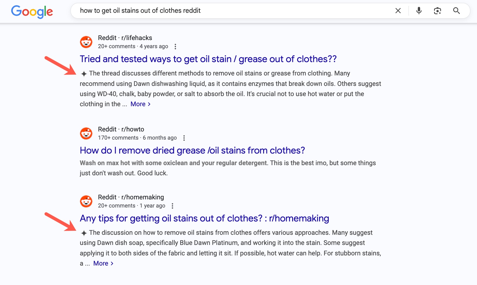 Google testing AI-generated descriptions for search snippets