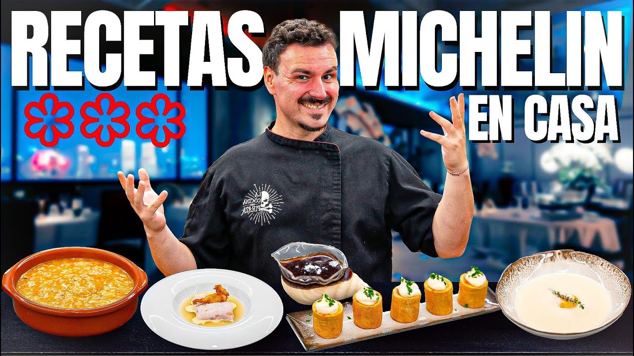 Cocina como un chef Michelin: 5 recetas fáciles