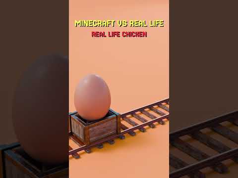 Minecraft vs real life blender animation #blender #3dart #3danimation # ...