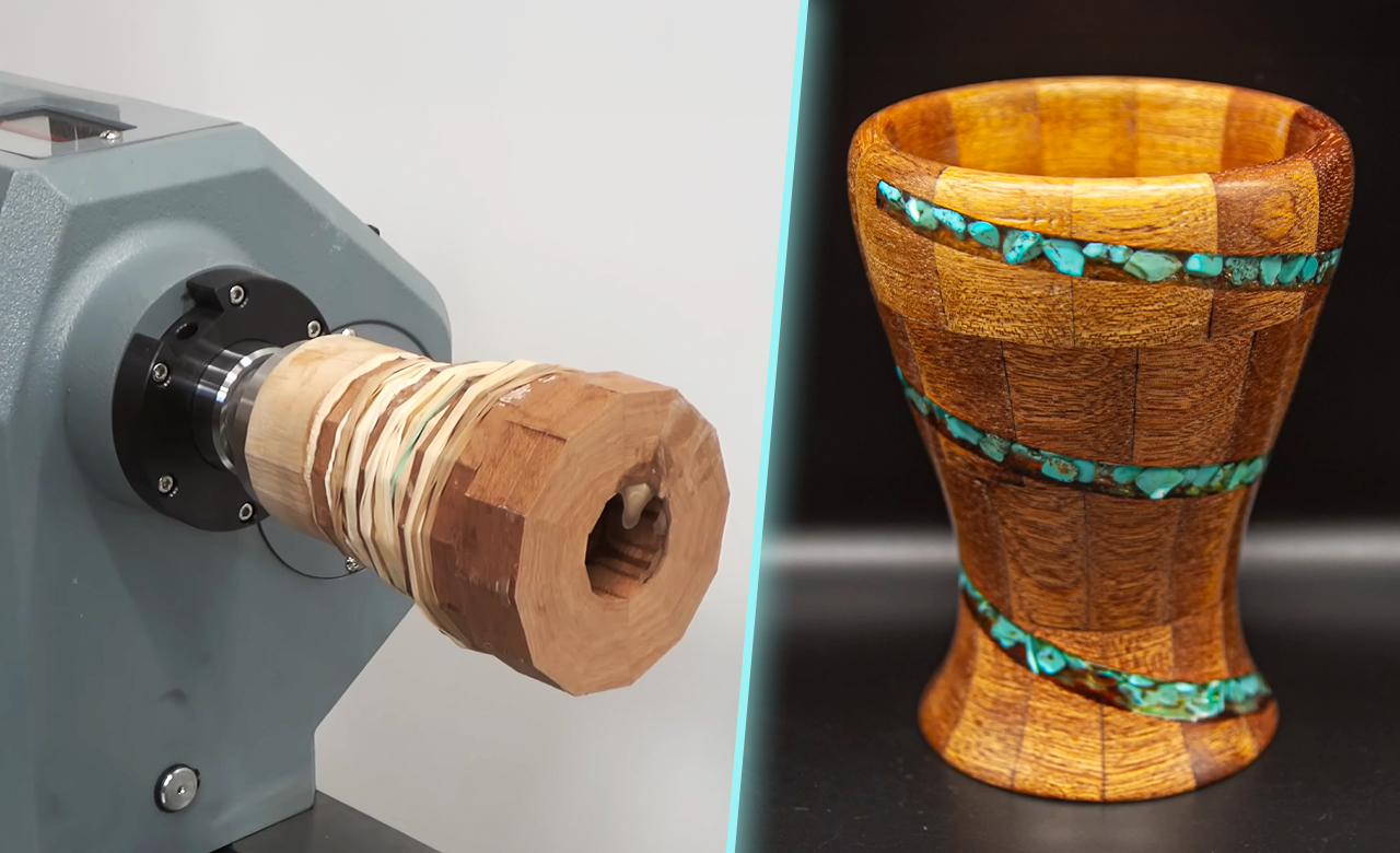 Woodturning showdown: Stone vs. wood