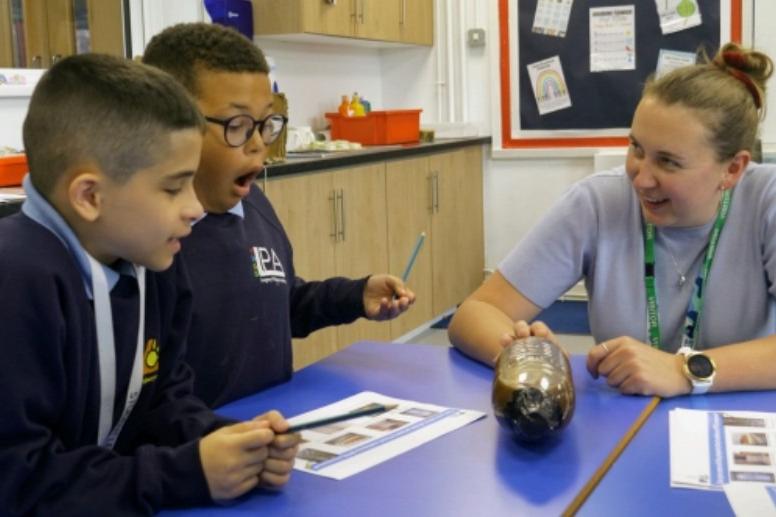 Eastbourne pupils take part in sustainability projects after school floods