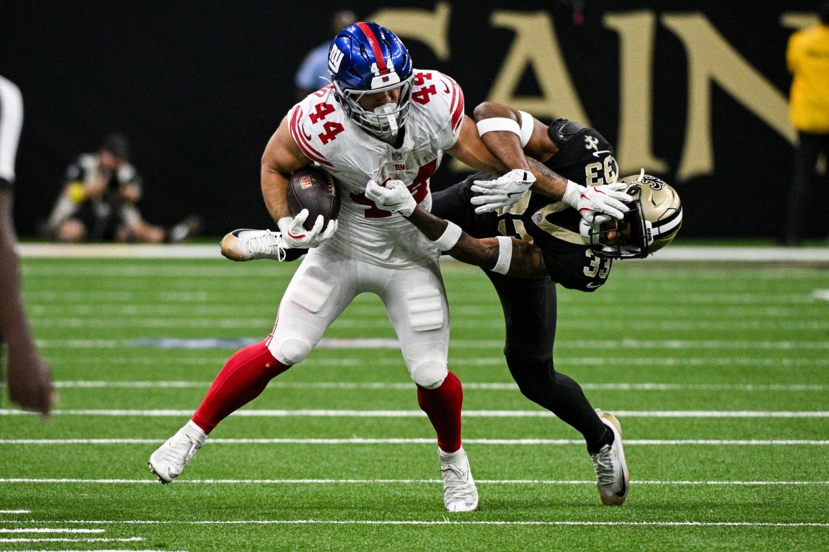 NFL: New Orleans Saints defeat Giants 26-16