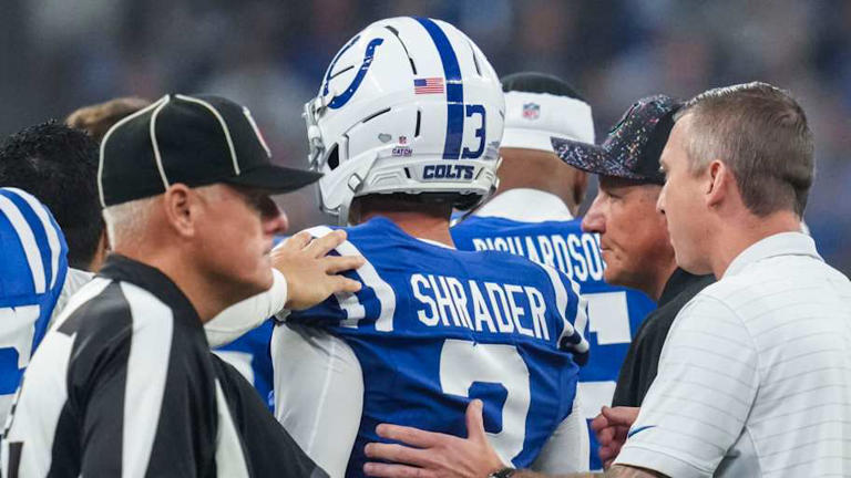 Colts Lose Spencer Shrader to Season-Ending Injury
