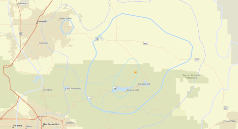 Swarm of earthquakes jolts Big Bear Lake area in the San Bernardino ...