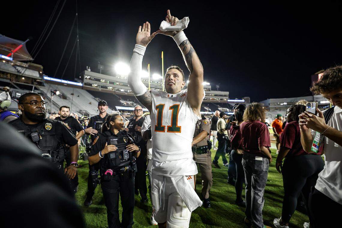 Two areas that Beck masterfully addressed vs. FSU. And Hurricanes ...