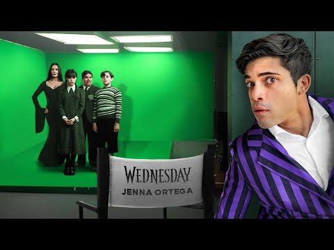 *SNEAKING* Onto The Set Of WEDNESDAY (Filming Locations)