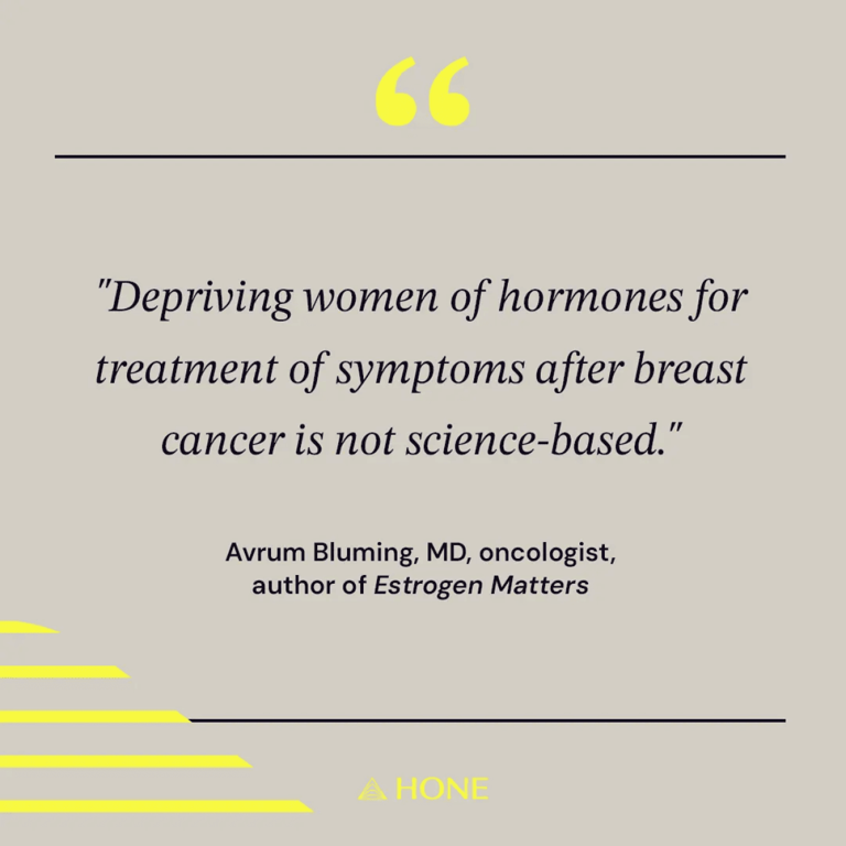 Why doctors are rethinking HRT for breast cancer survivors