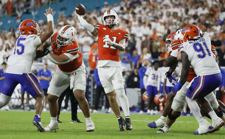 Two areas that Beck masterfully addressed vs. FSU. And Hurricanes ...