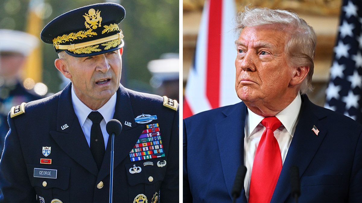Watch out for videos claiming Gen. Randy George spoke out against Trump