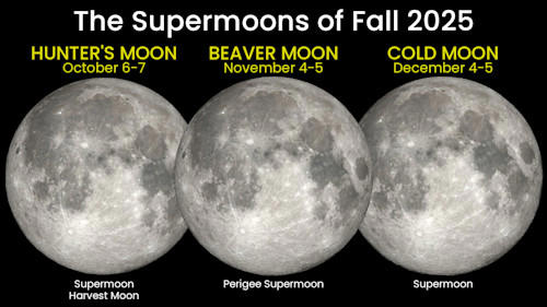 See a super rare Super Hunter's Harvest Moon rise tonight!