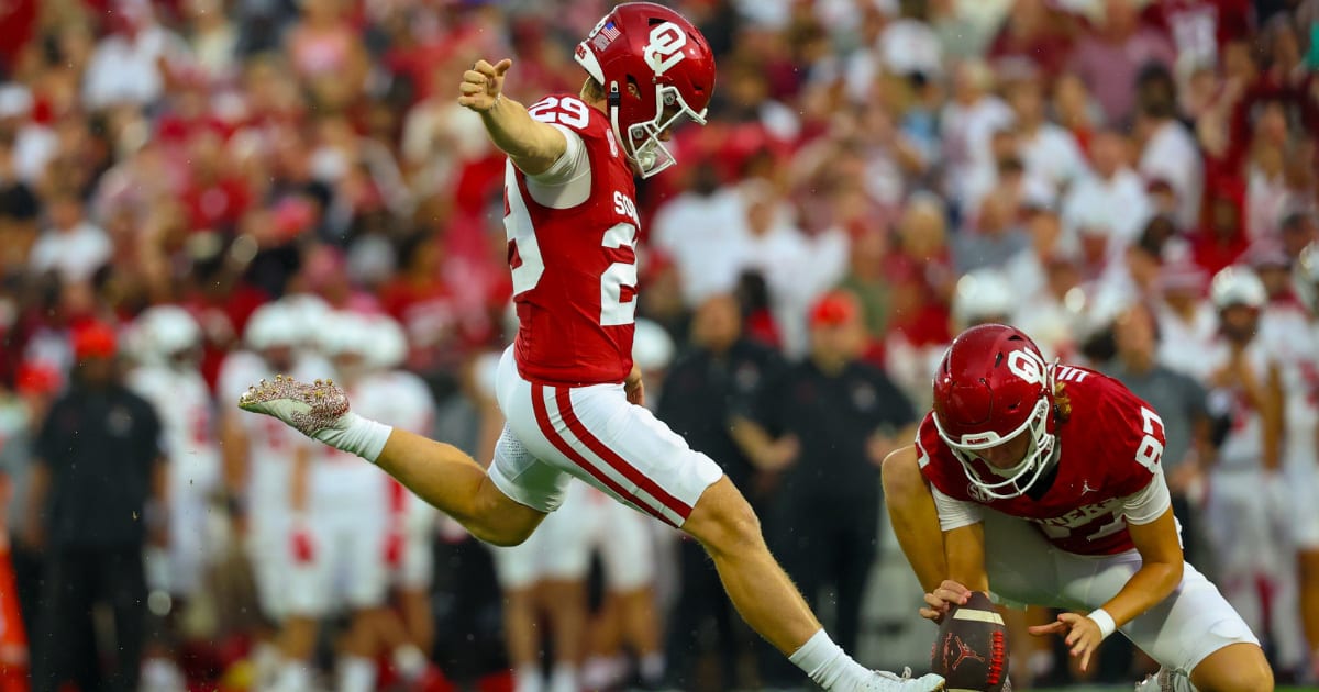 OU kicker Tate Sandell named SEC Special Teams Player of the Week