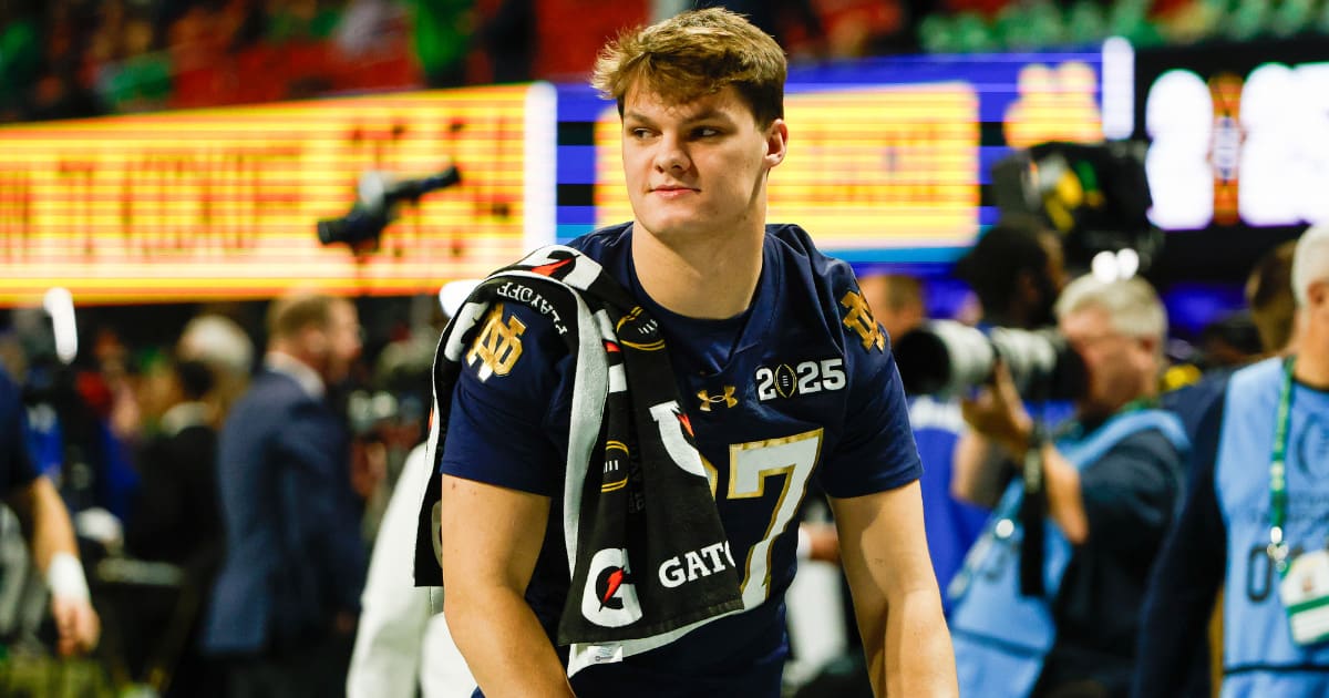 Marcus Freeman: Notre Dame tight end Cooper Flanagan (Achilles) ‘getting closer’ to return