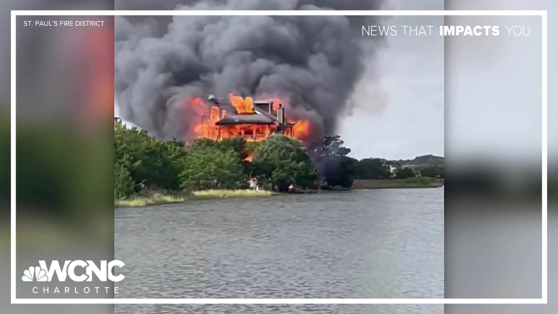 Fire engulfs home of SC circuit court judge